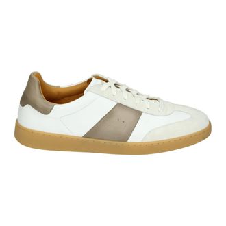 Magnanni Casual wei&szlig;e Ledersneaker - - Shoes - Herren - Beige - 43 EU