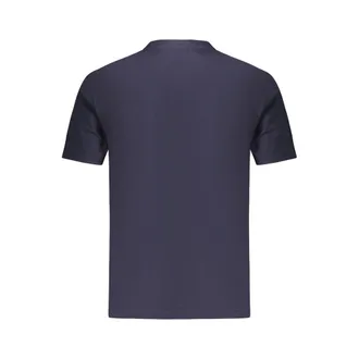 Napapijri Logo-Printed Cotton T-Shirt - Navy