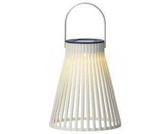 Lumineo Solar Gartenleuchte Laterne 14x18cm Kunststoff - LED Solarleuchte f&uuml;r Garten Balkon - H&auml;ngeleuchte Au&szlig;enleuchte - Solarlampen f&uuml;r Au&szlig;en h&auml;ngend als Ga