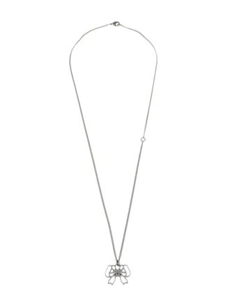 Chanel collier à pendentif noeud (2018) - Argent