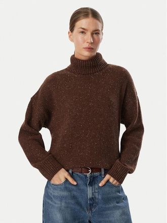 Barbour Rollkragenpullover Stanford LKN1864RU51 Braun Oversize