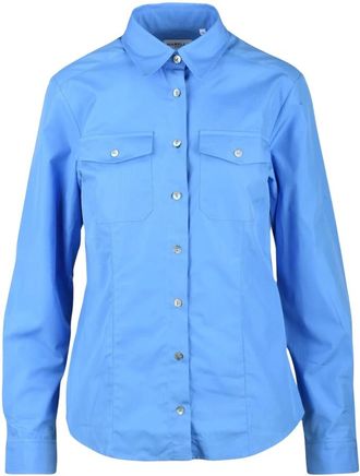 Marella Chemise Perseo - Femme - Blouses et Chemises - Bleu - Taille: 34 FR
