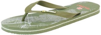 Guru Shop Herren City Men Flip Flops, Milit&auml;rgr&uuml;n, 44 EU