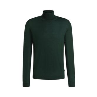 HUGO BOSS Musso-P Rollneck Pullover - - Knitwear - Herren - Gr&uuml;n - 2XL