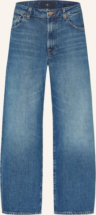 7 For All Mankind Barrel Jeans Bonnie Curvilinear blau