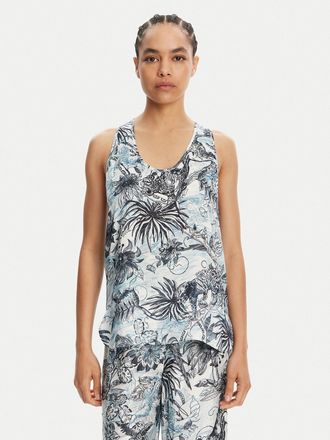 Just Cavalli Top 78PAH640 Blau Regular Fit