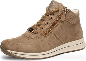 Ara Damen Osaka Mid-Cut Sneaker, Sesam,41.5 EU Weit