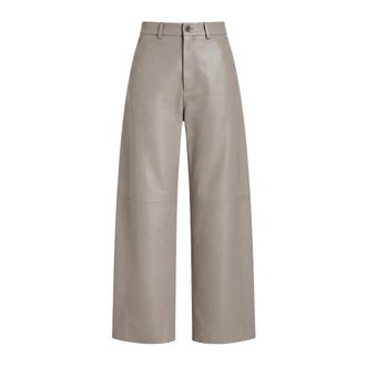 Alysi 266102A6053Gr Lederhose - - Trousers - Damen - Grau - M