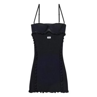 GCDS Medusa Strickkleid - - Dresses - Damen - Schwarzk - S