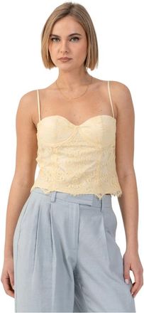 Kocca Femme, Tops, Jaune, Taille: 36 FR Lorellax Top