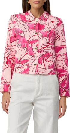 s.Oliver Strukturierte Jacke mit All-over-Print