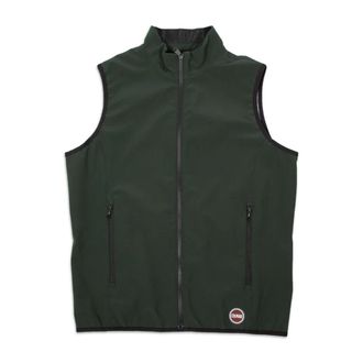 Colmar Homme, Vestes, Vert, Taille: M Gilet Homme en Tissu avec Poches &agrave; Fermeture &Eacute;clair