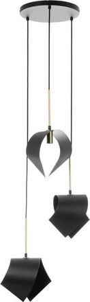 Lucande Lucande - Pendelleuchte Mikolay aus Metall für Wohnzimmer & Esszimmer von