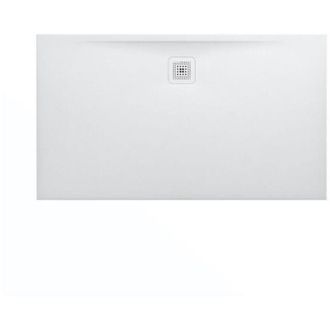 Laufen Laufen - Passion Duschwanne aus Marbond 140 x 90 x 3cm, Ablauf lange Seite, wei&szlig;