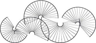 Atmosphera Atmosphera - D&eacute;co Murale Cloe en m&eacute;tal 77x35cm Noir