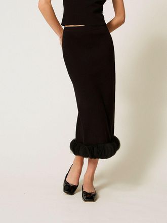 Twin-Set Rock TWINSET ACTITUDE Damen Farbe Schwarz