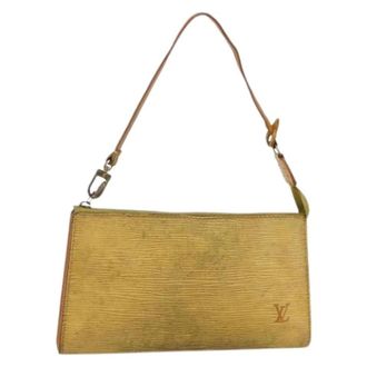 Louis Vuitton Pochette Vintage Pre-owned - Femme - Pre-owned - Jaune - Taille: ONE Size