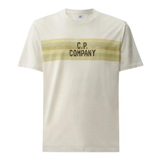 C.P. Company C.P.Company T-Shirts und Poloshirts - - Tops - Herren - Wei&szlig; - M