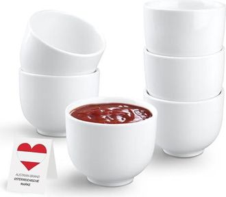 Urban Lifestyle Lot de 6 coupelles &agrave; sauce, &Oslash; 7,3 x 5,3cm Sana