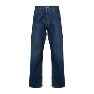 Off-white Veste en jean - Homme - Jeans - Bleu - Taille: W30