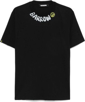 Barrow T-Shirt mit Logo-Print - Schwarz