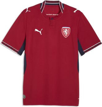 Puma Maillot Home R&eacute;publique Tch&egrave;que 2026 Homme, Accessoires, Rouge, 3XL