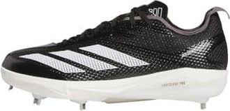 adidas Mens Chaussure &agrave; Crampons Adizero Electric 2.0, Core Black/Cloud White/Team Grey Four, 44 2/3