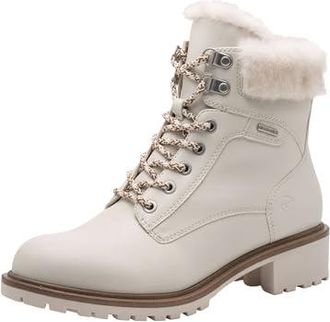 Tamaris Femme Damen WL Lace Boot 1-26266-43 Botte de Neige, cr&egrave;me, 41 EU