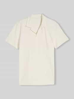 Tom Tailor Regular Fit Poloshirt aus Baumwoll-Mix mit Resortkragen