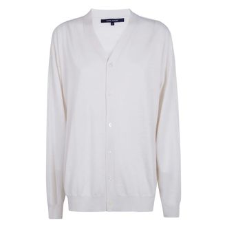 Sofie D'Hoore Femme, Pulls, Blanc, Taille: 40 FR Marvel Long Sleeves V Neck Cardigan