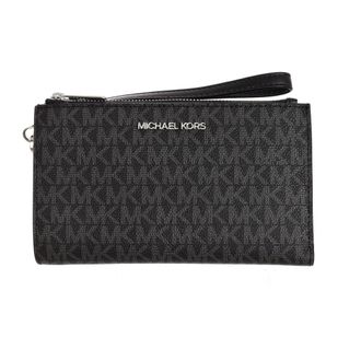 Michael Kors Jet Set Travel Double Zip Wristlet - - Accessories - Damen - Schwarzk - ONE SIZE