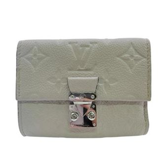 Louis Vuitton Portefeuille Tri-fold Monogram Empreinte Pre-owned - Femme - Pre-owned - Gris - Taille: ONE Size
