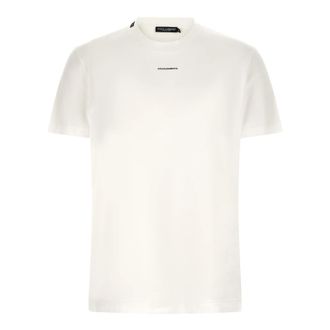 Dolce & Gabbana T-Shirt aus Baumwolljersey - - Tops - Herren - Wei&szlig; - 3XL