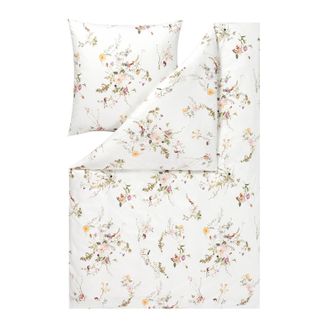 ESTELLA Estella Mako Interlock Jersey Bettw&auml;sche Leoni Multicolor 1 Bettbezug 155 x 220 cm + 1 Kissenbezug 80 x 80 cm