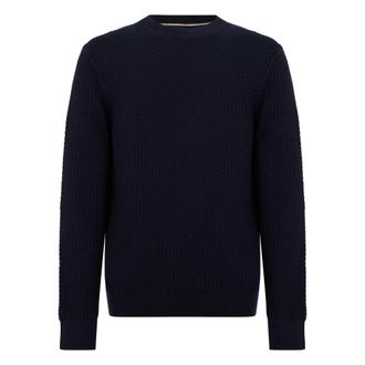 HUGO BOSS Homme, Pulls, Bleu, Taille: 2XL Tricot ras du cou