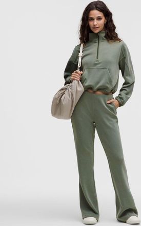 lululemon Pantalon &eacute;vas&eacute; taille mi-haute bross&eacute; Standard pour Femmes - Pastel - Taille 2XS