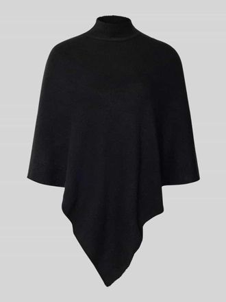 Pieces Loose Fit Poncho mit Mock-Neck-Kragen Modell FORTUNA