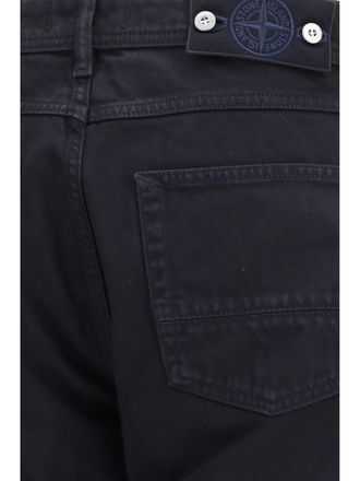 Stone Island Lightweight Denim Jeans - Black