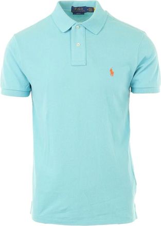 Polo Ralph Lauren Homme, Tops, Bleu, Taille: XL Short Sleeve-Knit Polo