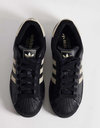 adidas Originals Superstar II - Baskets - Noir et kaki