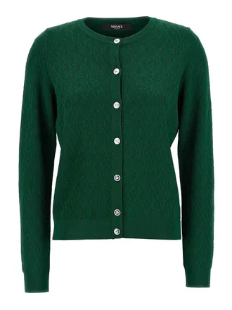 Versace Cardigan - Vert