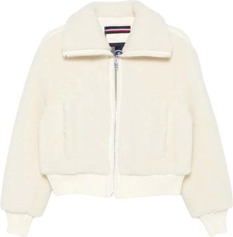 Fusalp Veste en polaire shearling - Femme - Sport - Beige - Taille: 34 FR