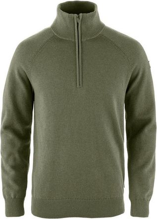 Fjällräven Troyer Troyer Övik Lite Half Zip oliv,Gr.XXL