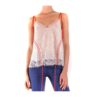 Pinko &Auml;rmelloses Top - - Tops - Damen - Wei&szlig; - L