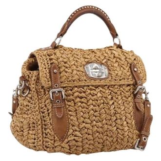 Miu Miu Pre-owned Hand Bag - - Pre-owned - Damen - Braun - ONE SIZE