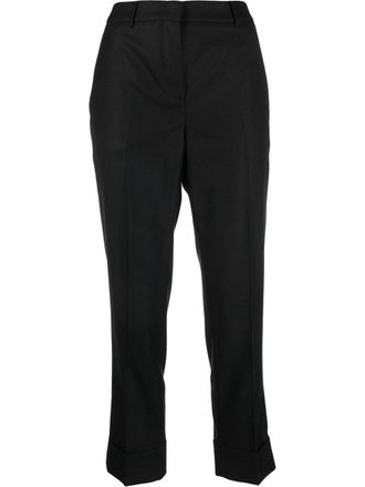 Incotex pantalon de tailleur &agrave; coupe slim - Noir