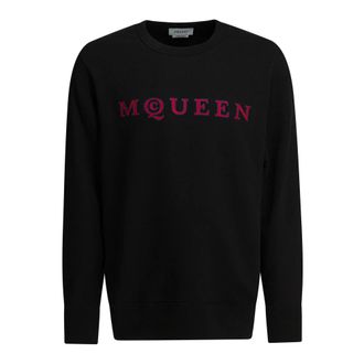Alexander McQueen Herren, Sweatshirts & Hoodies, Schwarzk, LGr&ouml;&szlig;e