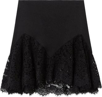 Stella McCartney Midirock - Schwarz