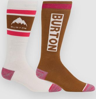 Burton Weekend Midweight 2Pk Funktionssocken chestnut brown