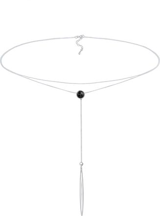 Elli Halskette Choker, Kristall Kette, Y-Kette